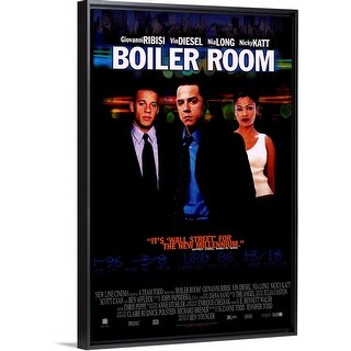 "Boiler Room (2000)" Black Float Frame Canvas Art - Bed Bath & Beyond ...