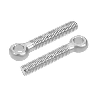 M12x70mm Stainless Steel Machine Shoulder Lift Eye Bolt Rigging 4pcs ...