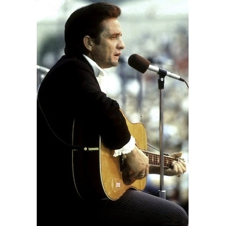 Johnny Cash performing on stage Photo Print - Bed Bath & Beyond - 25390670