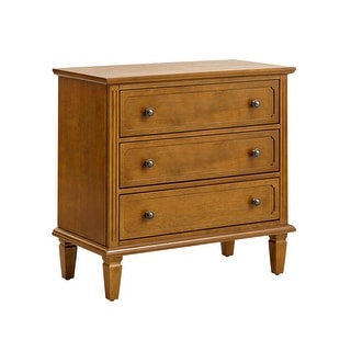 Jonathan Transitional 3-Drawer Nightstand with Built-in Power Outlet ...