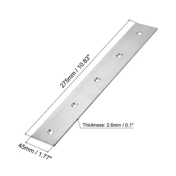 Flat Straight Brace Repairing Plates Stainless Steel - Bed Bath ...