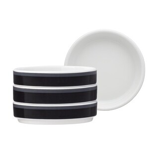Noritake Colorstax Stripe Set Of 4 Stax Mini Plates, 3-3/4" - Bed Bath ...
