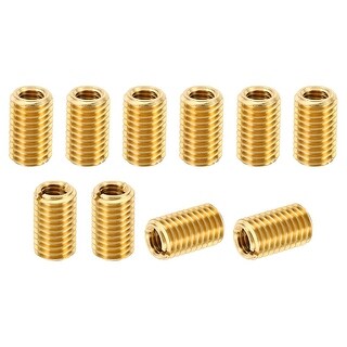 Brass Threaded Repair Insert Nut 10Pcs Reducing Nut Reducer Screw 20mm ...