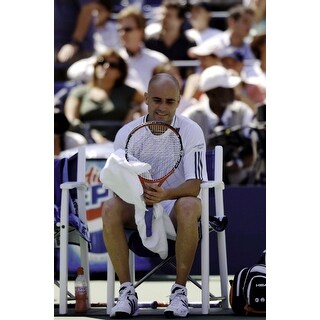 Andre Agassi at the US Open Photo Print - Bed Bath & Beyond - 25373834