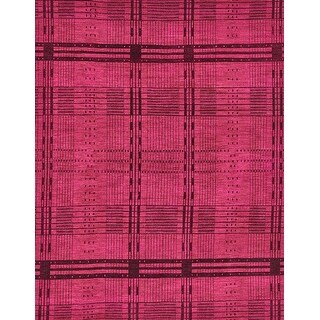 Ahgly Company Machine Washable Abstract Raspberry Red Area Rugs - Bed ...