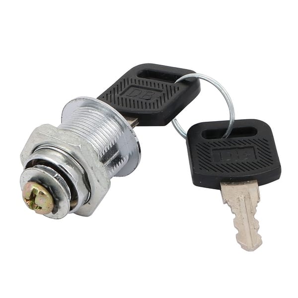 18mm Thread Dia 30mm Height Drawer Door Toolbox Cylinder Cam Lock 3pcs ...