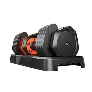 25LB 5 in 1 Single Adjustable Dumbbell. Versatile fitness solution ...