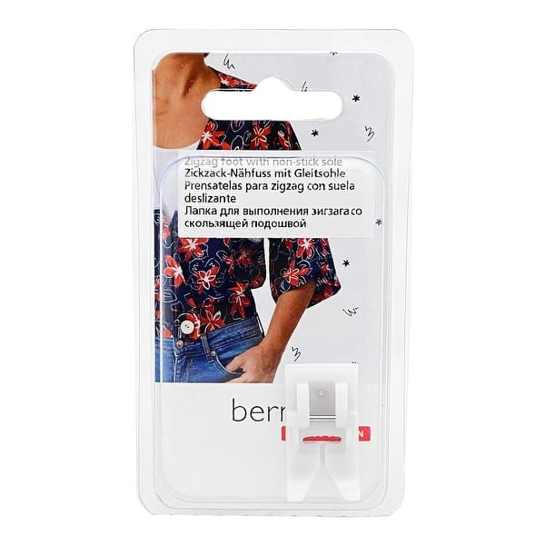 Non Stick Zig Zag Foot Fits Bernette B05 Academy, Sew&Go 1 - Bed Bath ...