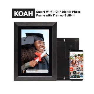 Koah Smart WiFi 10.1 Inch Digital Photo Frame with FRAMEO - Bed Bath ...