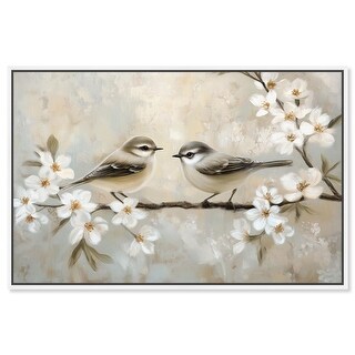 Delicate Birds Canvas Farmhouse Art by Art Remedy - Bed Bath & Beyond ...