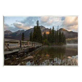 Stupell Forest Bridge Photography Wall Plaque Art Daniel Sproul - Bed ...
