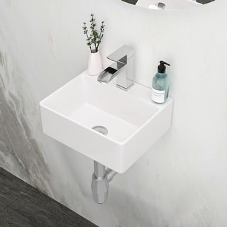 rectangle cloakroom sink