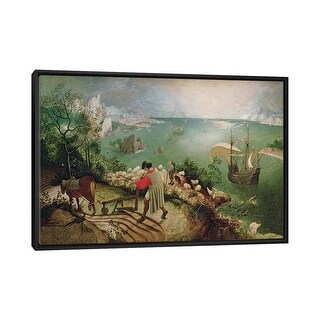 iCanvas "Landscape with the Fall of Icarus, c.1555 " by Pieter Brueghel ...