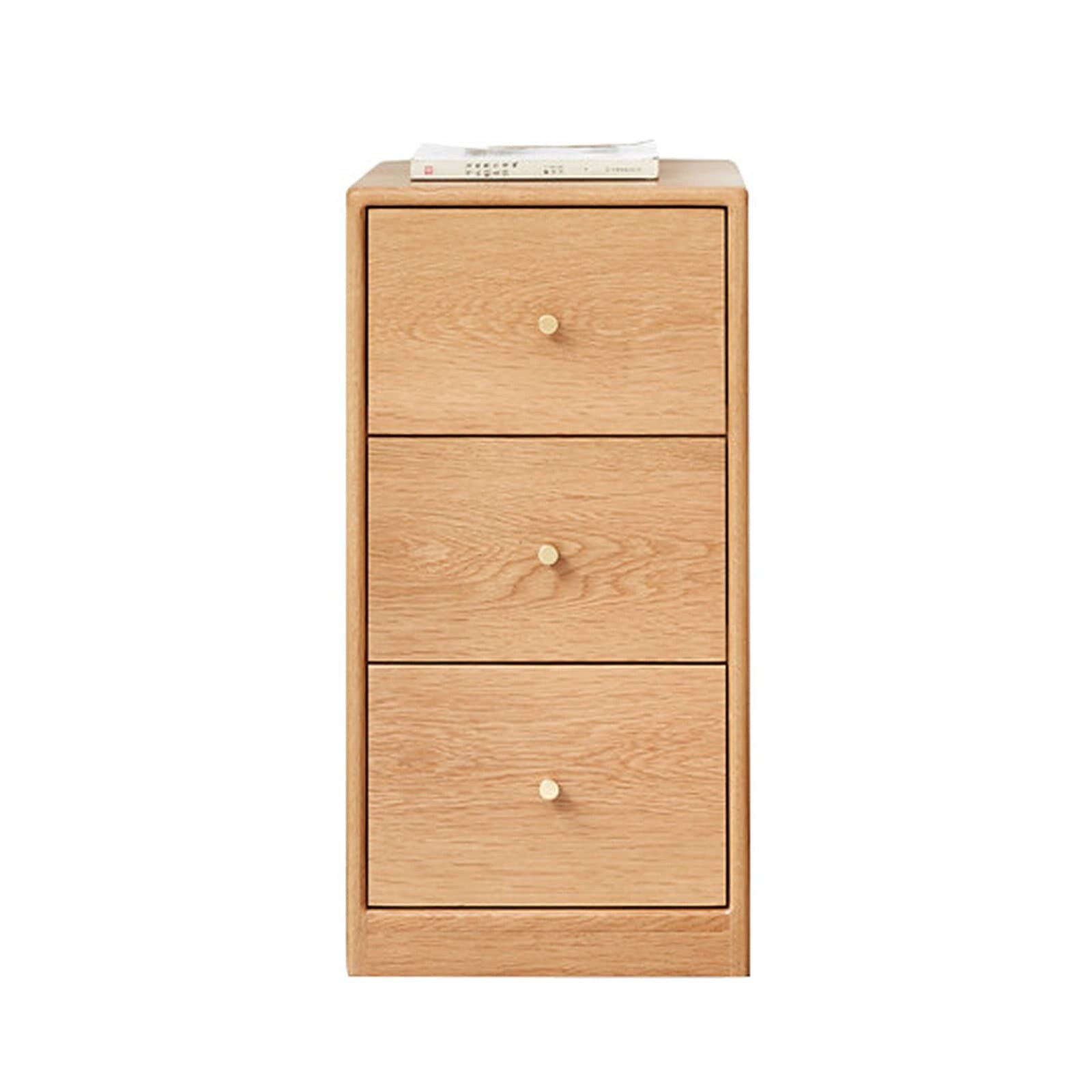 Narrow oak drawers store