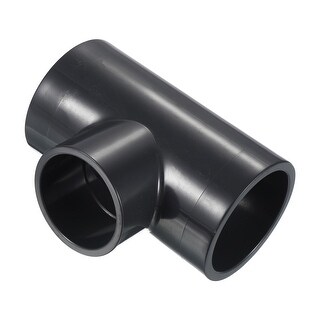 UPVC 2-1/2" to 2" Reducing Tee Pipe Fitting T Shape Socket Connector ...