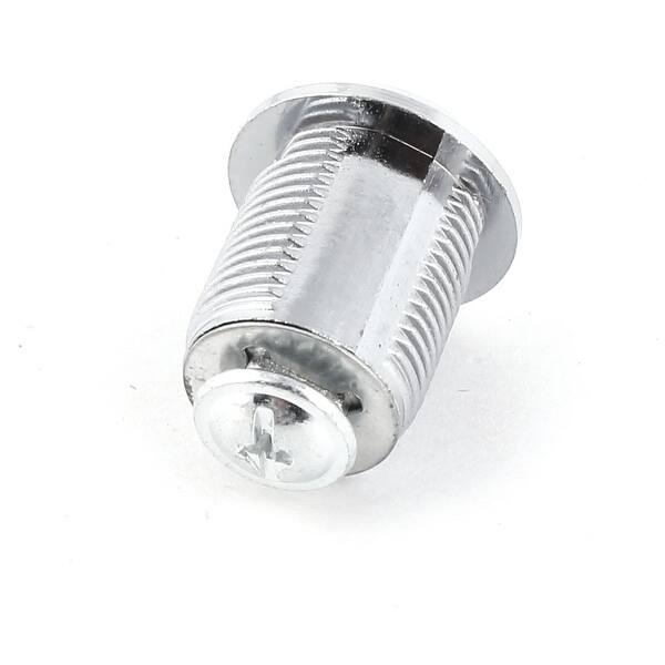 Cabinet 18mm Thread Shaft Security Metal Cylinder Cam Lock w Keys ...