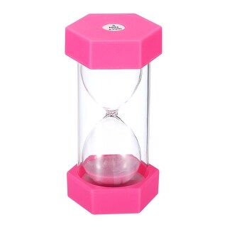 3 Minute Sand Timer, Hexagon Small Sandy Clock, Count Down Sand Glass ...