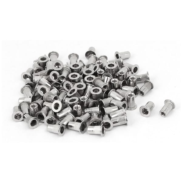M3 x 0.5mm 304 Stainless Steel Stripe Blind Rivet Nut Insert Nutsert ...