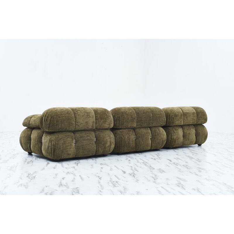 Belani 114'' Chenille Fabric Sofa - On Sale - Overstock - 40001637