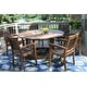 Eilaf 7 pc. Lazy Susan Set with Stacking Chairs - Bed Bath & Beyond ...