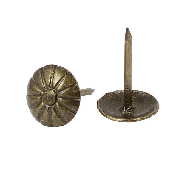 7/16" Dia Daisy Head Thumbtack Upholstery Decorative Nail Thumb Tack ...