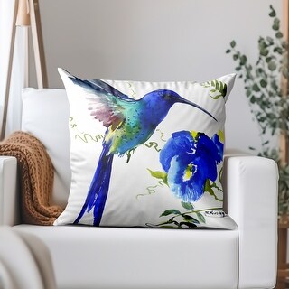Hummingbird 2 - Decorative Throw Pillow - Bed Bath & Beyond - 31034286
