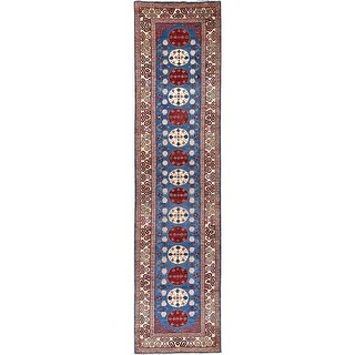 Shahbanu Rugs Celestial Blue Veggie Dyes Khotan Large Medallion ...