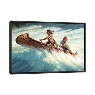 iCanvas "Through The Rage And The Roar" by Joe Velazquez Framed - Bed ...