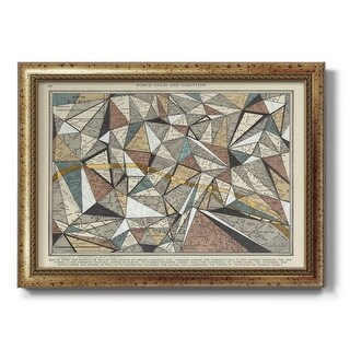 Modern Map of Paris Premium Framed Canvas- Ready to Hang - Bed Bath ...