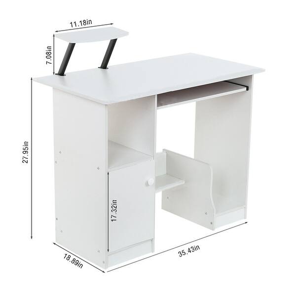 Computer Desk With lockers Home Small Desk Dormitory Study Table - Bed ...