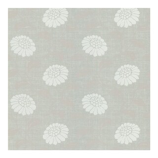 Beacon House Anouk Light Grey Floral Wallpaper - 20.5in x 396in x 0 ...