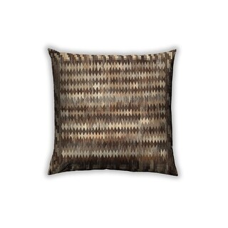 Ahgly Company Modern Contemporary Brown Throw Pillow - Bed Bath ...
