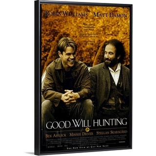 "Good Will Hunting (1997)" Black Float Frame Canvas Art - Bed Bath ...