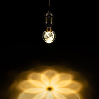 Spherical LED Light Bulb 3000K Warm White, E26/27 Medium Screw Base ...