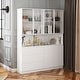 Modular Buffet and Display Cabinet - Modular Design in Pristine White ...
