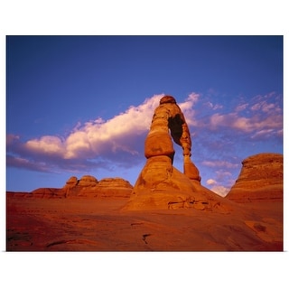 "Utah, Arches National Park, Low angle view of the natural arch" Poster ...