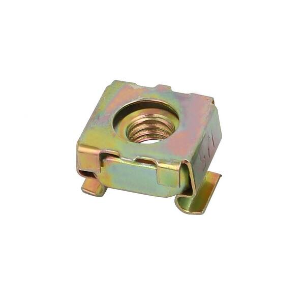 15pcs M5x0.8mm 65Mn Spring Steel Captive Cage Nut for Server Shelf ...