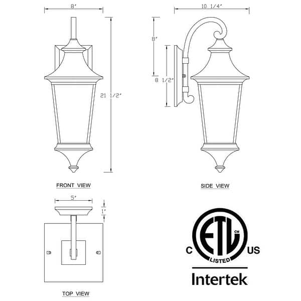 Tannery Bronze Finish Die-cast Aluminium Outdoor Wall Lantern - Tannery ...