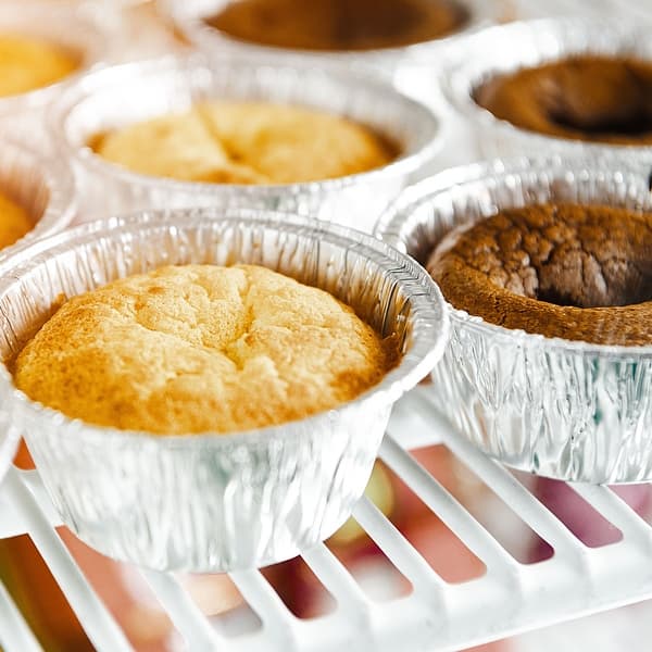 foil baking pan round