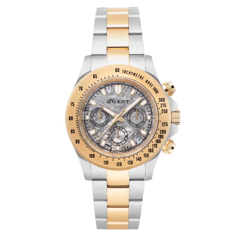 Duxot Men's Atlantica Lapidary 43mm Quartz Watch - Overstock - 42719294
