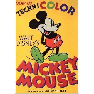 "Walt Disneys Mickey Mouse (1932)" Poster Print - Multi - Bed Bath ...