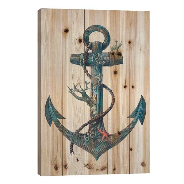 Lost at Sea 1 Print On Wood by Terry Fan - Multi-Color - Bed Bath ...