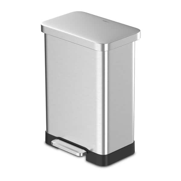 Qualiazero 75L / 20 Gallon Rectangular Step Can - Bed Bath & Beyond ...