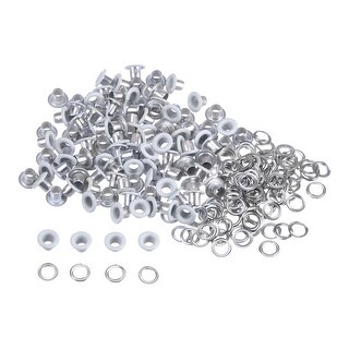 100set Grommets Kit Metal Eyelets 3mm 0.12" Grommet for Shoes Clothes ...