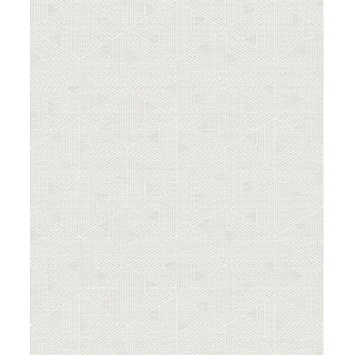 A-Street Prints Marici Light Grey Triangle Wallpaper - Bed Bath ...