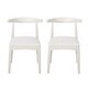 Cortina Fabric and Rubberwood Dining Chairs (Set of 2) by Christopher ...