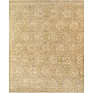 Pasargad Home Ottoman Collection Hand-Knotted Lamb's Wool Area Rug - 8 ...