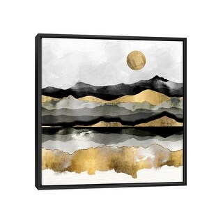 iCanvas "Golden Spring Moon" by SpaceFrog Designs Framed Canvas Print ...