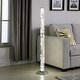 49" Exposed Rope LED Minari Clear Column Floor Lamp - White - Bed Bath ...