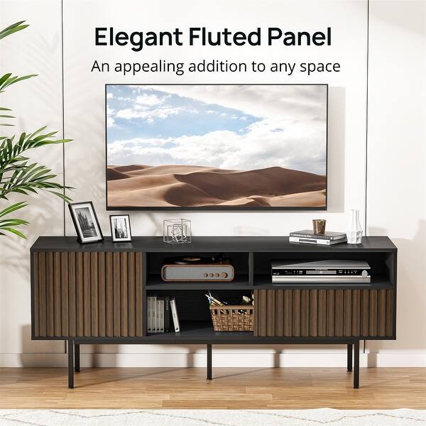 59'' Mid Century Modern Television Stand - Bed Bath & Beyond - 39388879